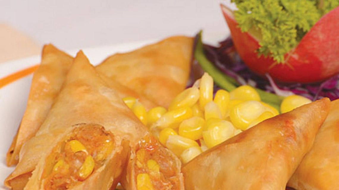 Cheese and Sweetcorn Samoosa’s (12pc) - The Vegan Chef